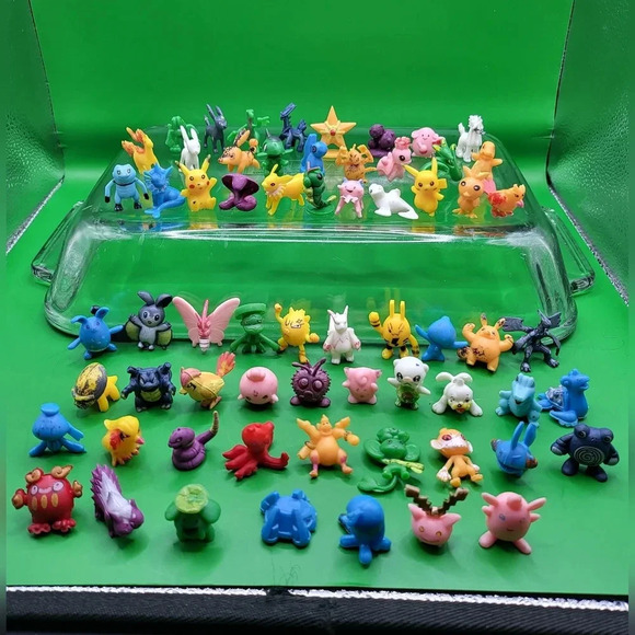 Pokemon | Toys | Vintage Pokemon Micro Mini Figure Lot 64 Piece | Poshmark